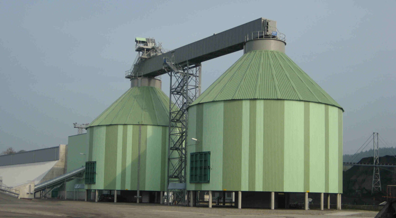 Round Silo Storage for Biomass Handling | FMW INDUSTRIES