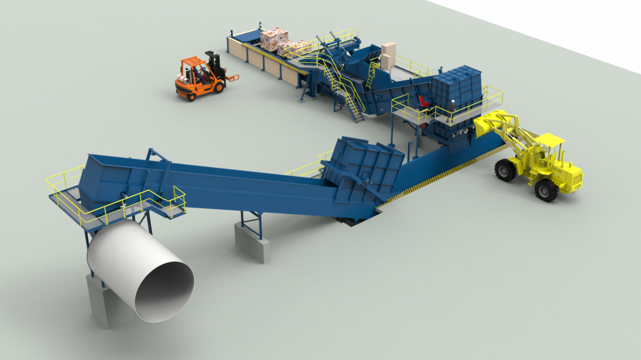 Optimize your Waste Paper Bale Processing | FMW INDUSTRIES